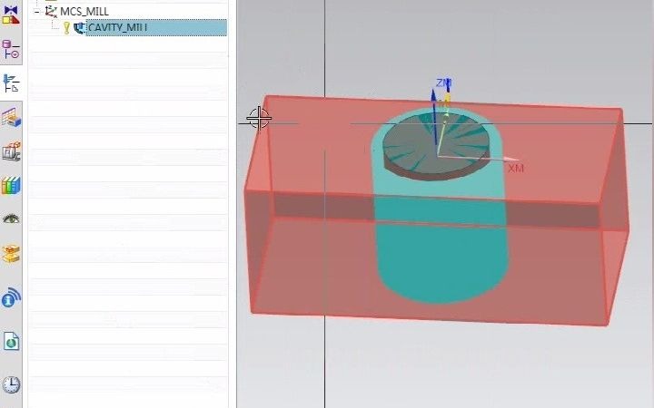 型腔铣指定毛坯了加工不完全问题,看完你就知道啦!