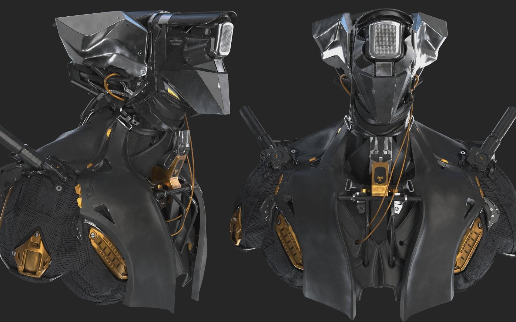 【MAYA机器人]让你知道什么叫细节-大佬带你走进从模型到贴图的...