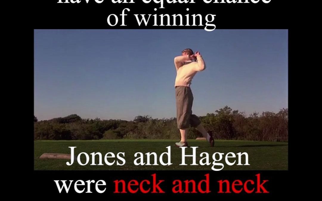 "Neck and neck"是什么意思?可别翻译成“脖子和脖子”!