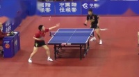 我在2014直通东京世乒赛选拔赛——张继科vs樊振东!截了一段小视频