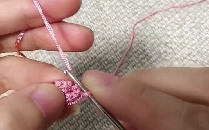 【编织】凤凰花手机包 教程3
