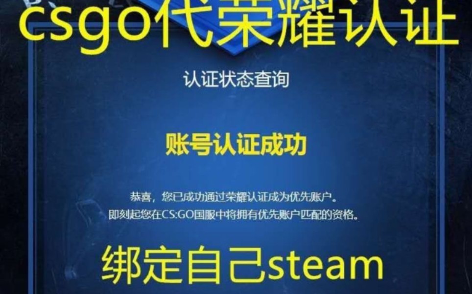 CSGO 如何获得一个安全的优先国服账号 看简介!不花啥钱!可入库存!