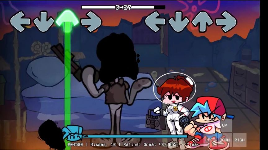 fnf 深红模糊的早晨官方版超燃三阶段通关