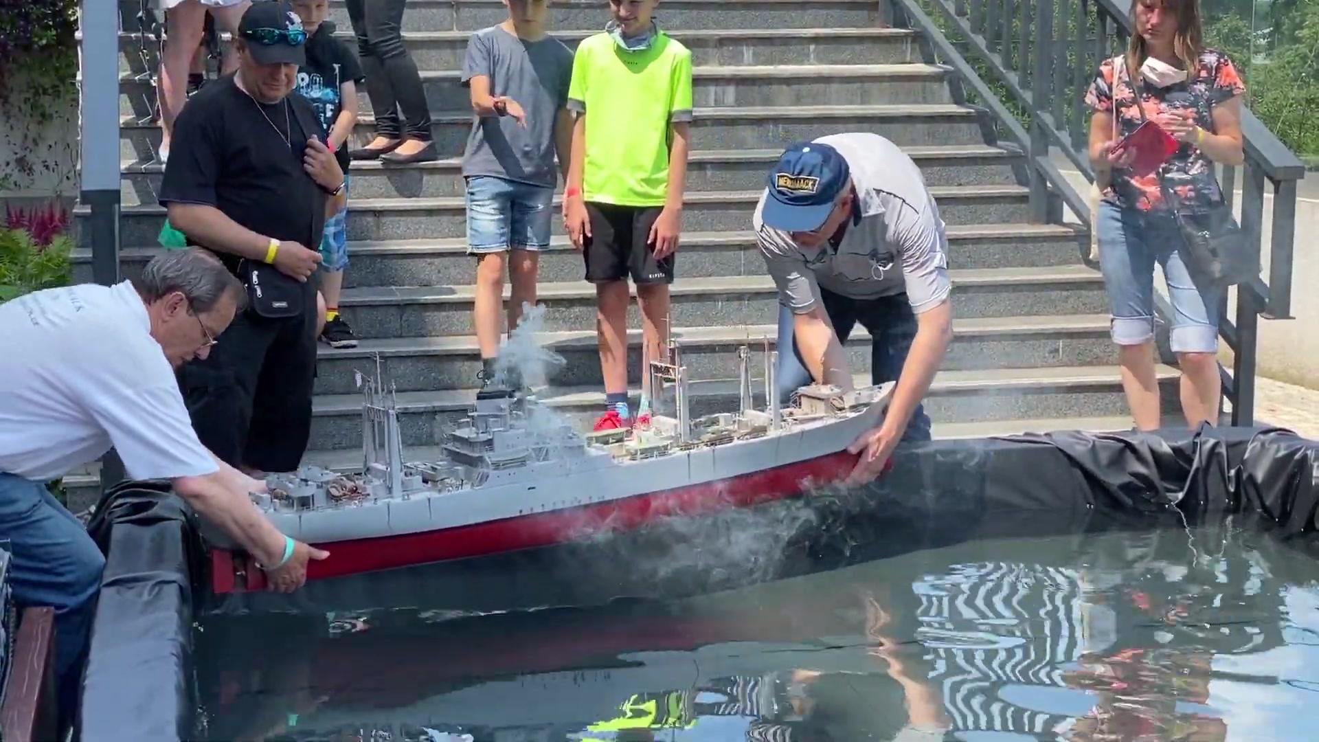 RC遥控海军军舰模型