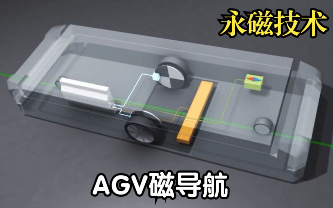 AGV磁导航原理介绍