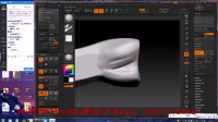 3dmax动漫设计视频教程之zbrush建模