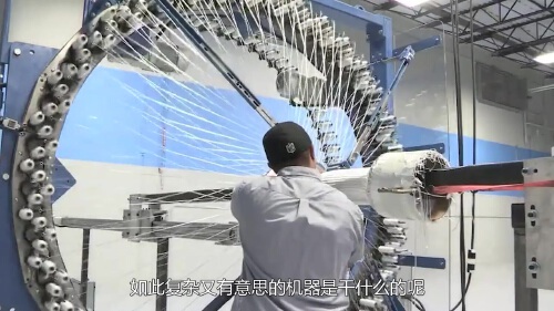 碳纤维编织工艺几千个碳纤维纱线缠绕质量高出十倍之多