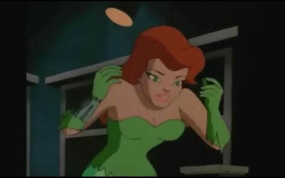 恶搞剪辑 毒藤女放屁片段!蝙蝠侠动画