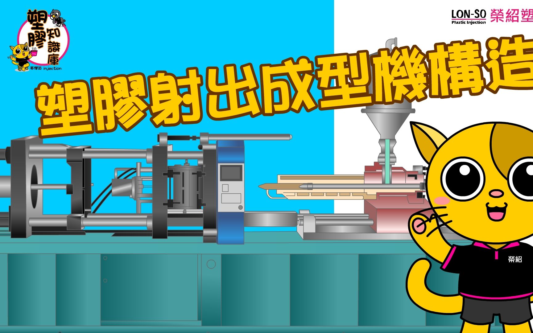 注塑成型知认分享:036_注塑成型机构造,专业人士就是你,榮紹塑膠實業...