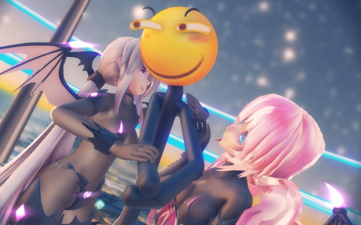 【MMD/场景测试/前方高能】羡慕吗~~!(滑稽)【寄明月】