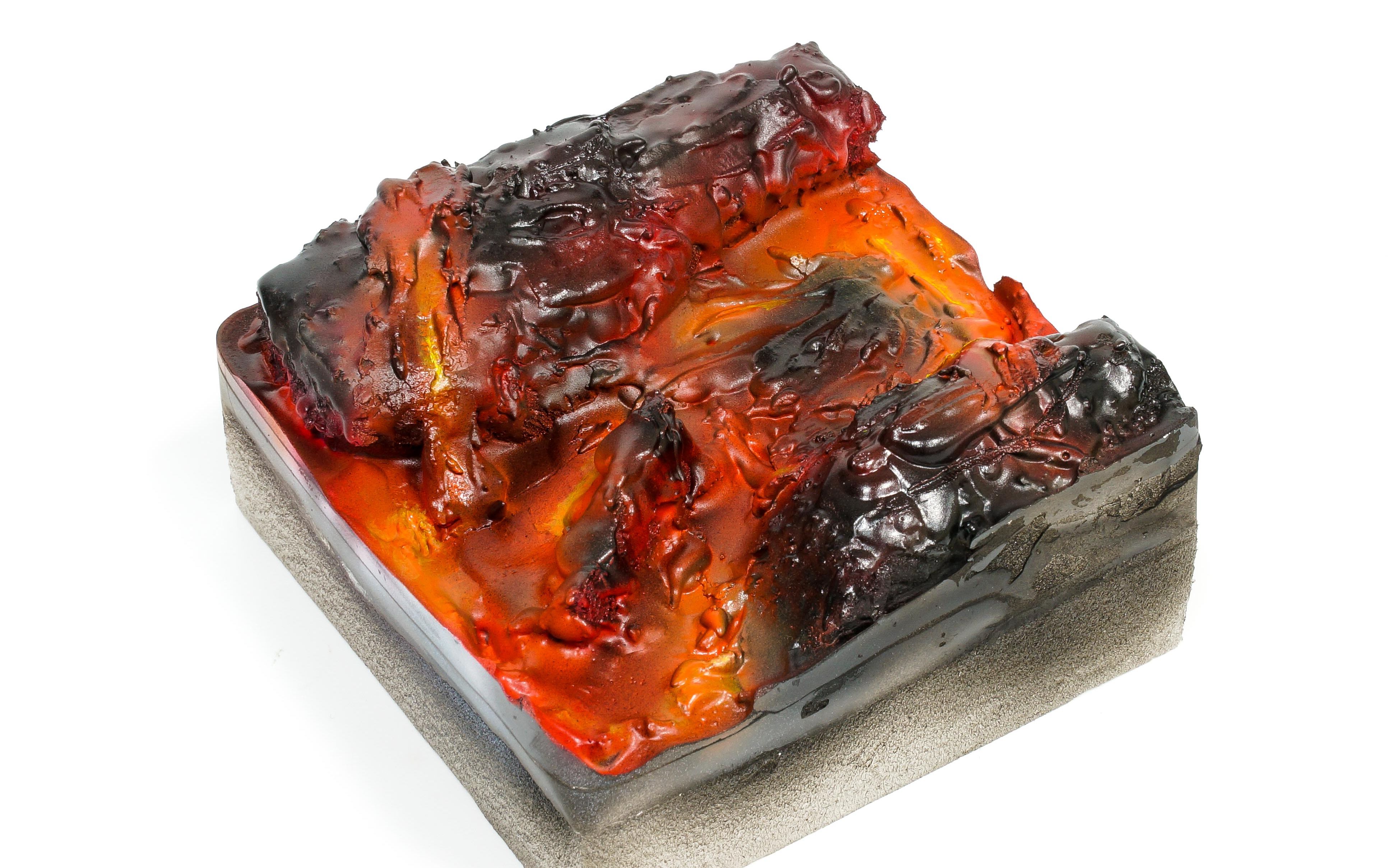 【1分钟做模型】 熔 岩 地 形