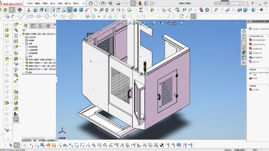 solidworks钣金教程 侧围板钣金展开 出工程图方法
