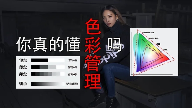 不会做色彩管理,永远都学不好调色,深度解析照片格式和色彩空间