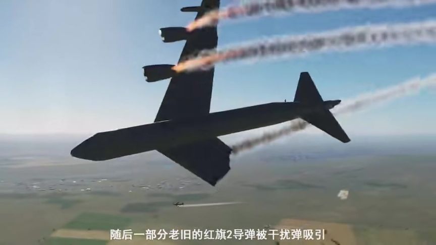 200枚中国红旗导弹,拦截12架美B52轰炸机,能否成功?战争模拟