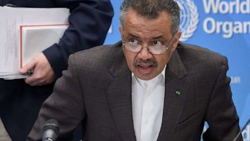 世卫组织宣布:新型冠状病毒疫情构成国际关注的突发公共卫生事件