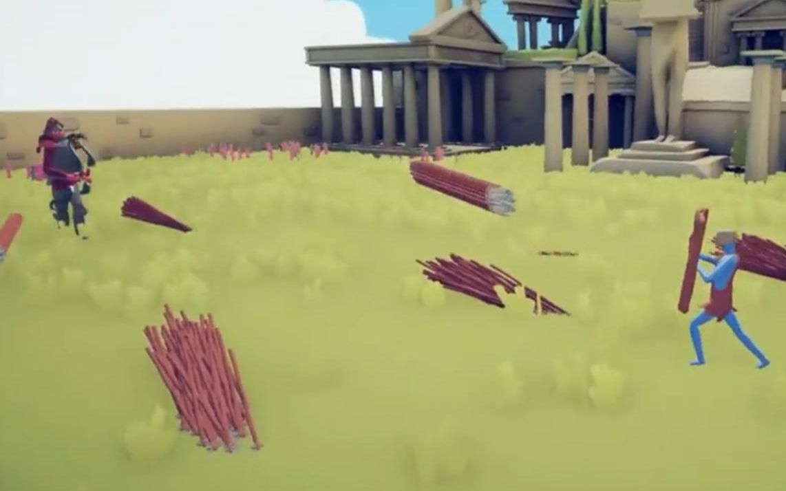 全面战争模拟器:超强弓箭手登场.把你打变形