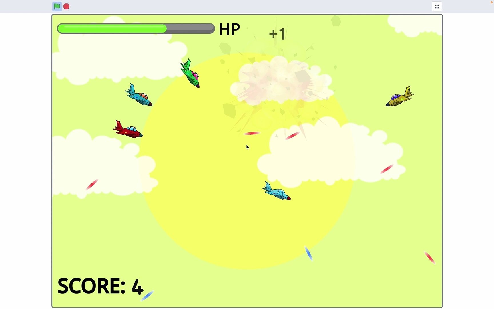 scratch编程100例之孤勇者