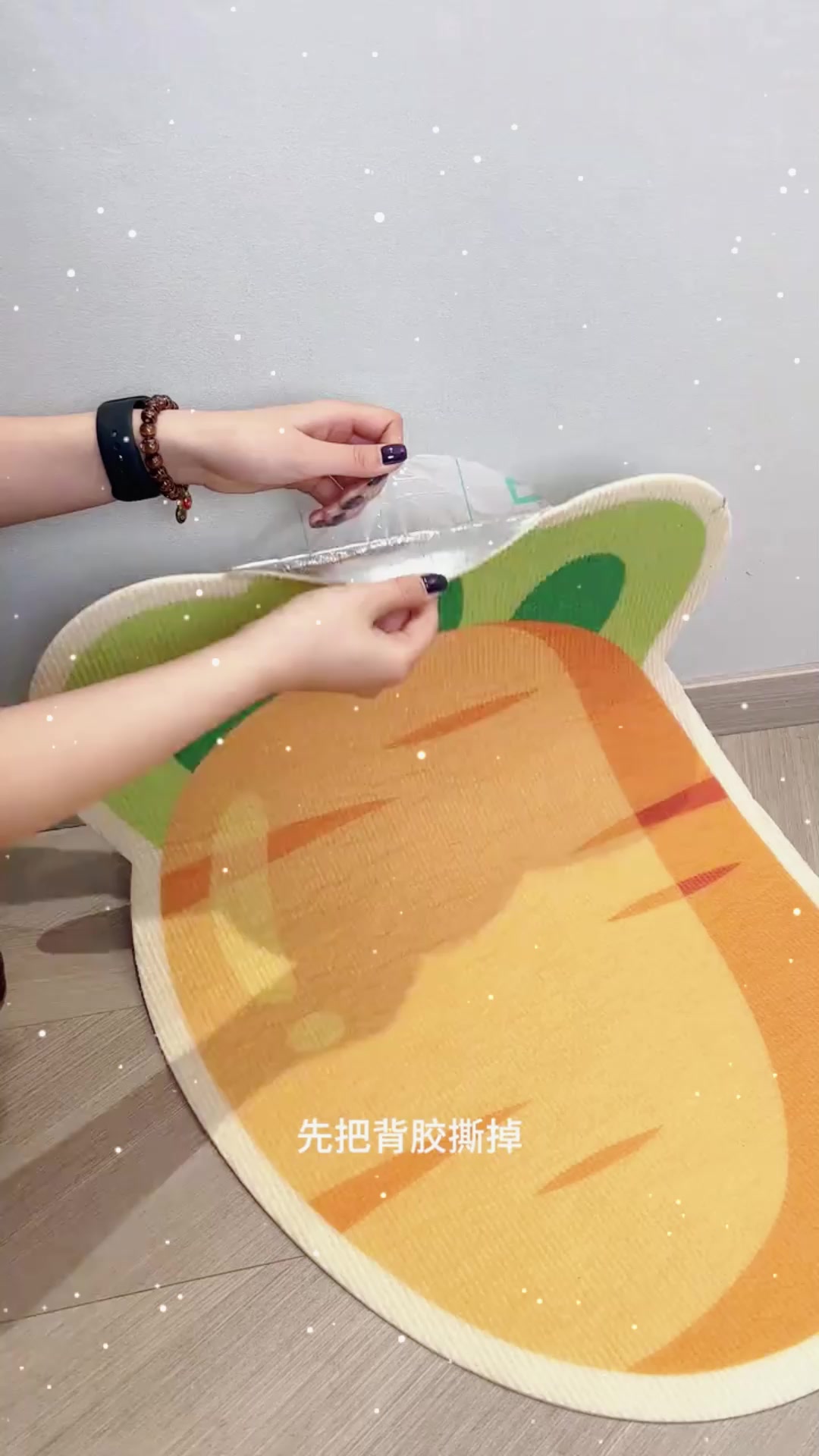 ...#猫抓板神器 #铲屎官必备 #耐磨不掉屑猫抓板 #猫抓贴垫 #立式猫抓...