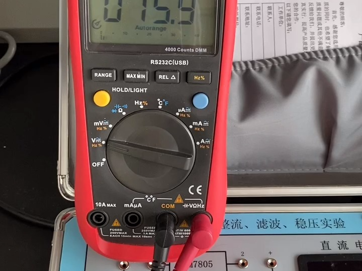 万用表AC档测有效值