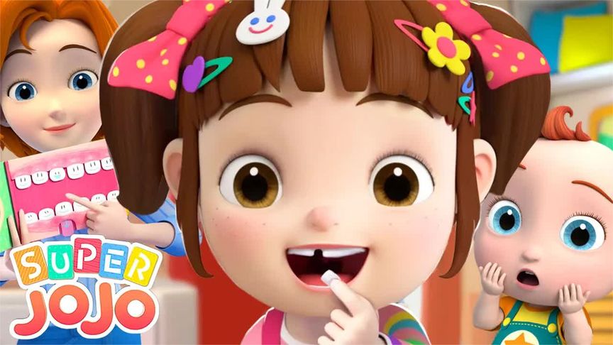 亲子益智动画:宝宝到了换牙期 牙齿掉了急得找妈妈~