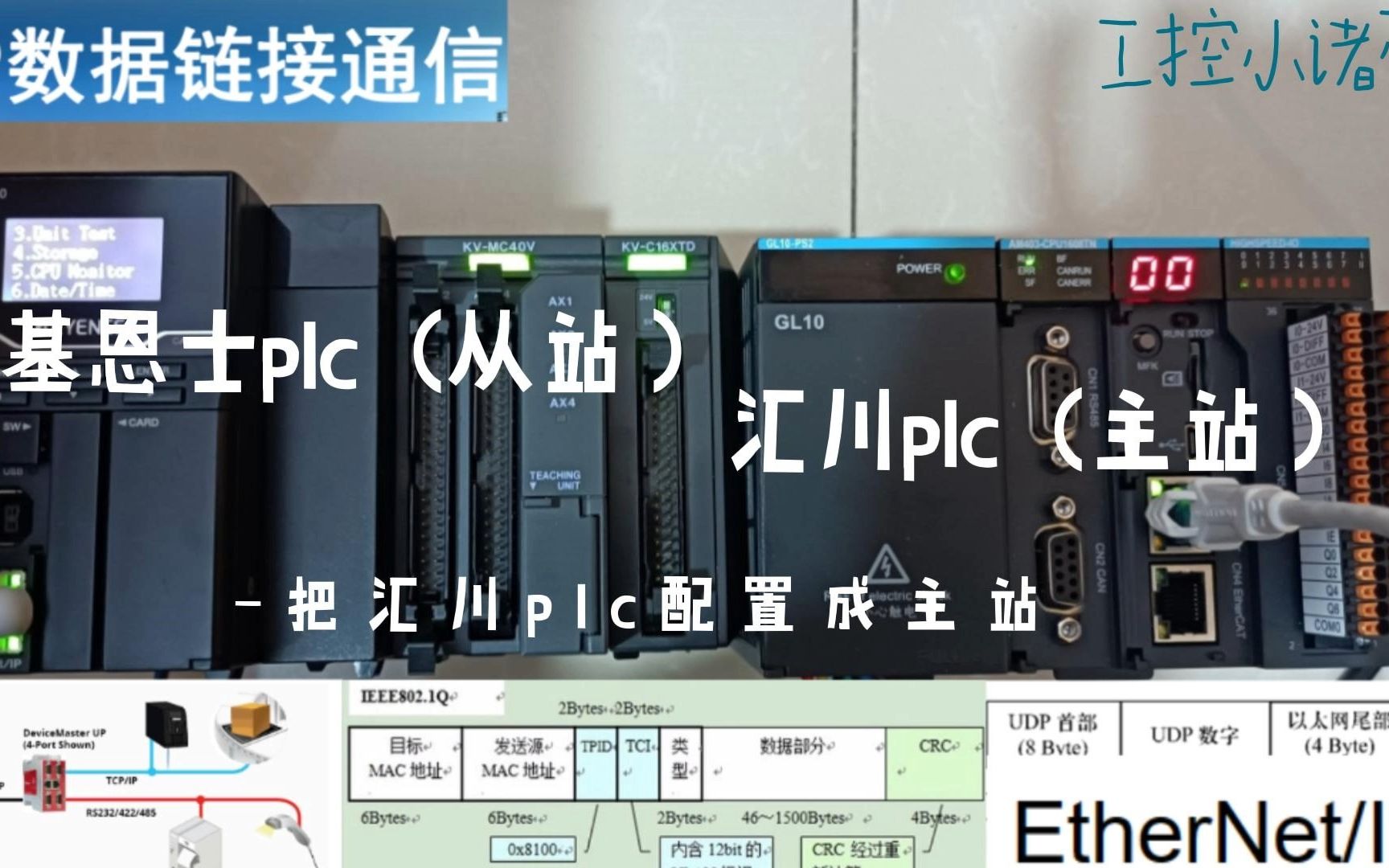 EIP通信第5讲 - 如何在汇川plc编程软件中配置主站信息