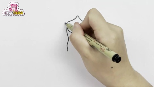 如何画冰公主简笔画,绘画漂亮的冰公主,儿童手工绘画,人物手绘