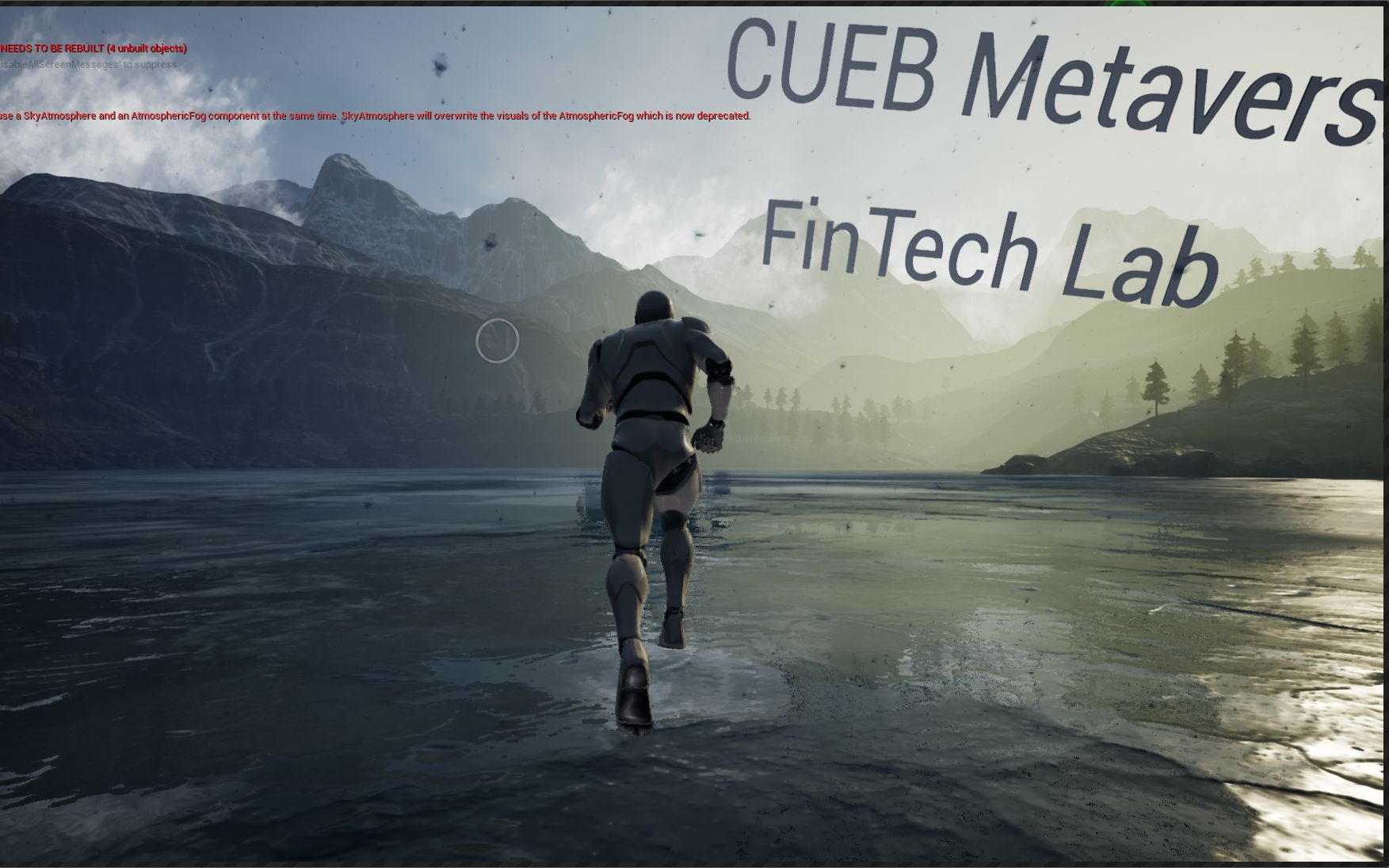 【UE4/5自制宣传片12b】(AI女声粤语配音)首都经济贸易大学金融学院...