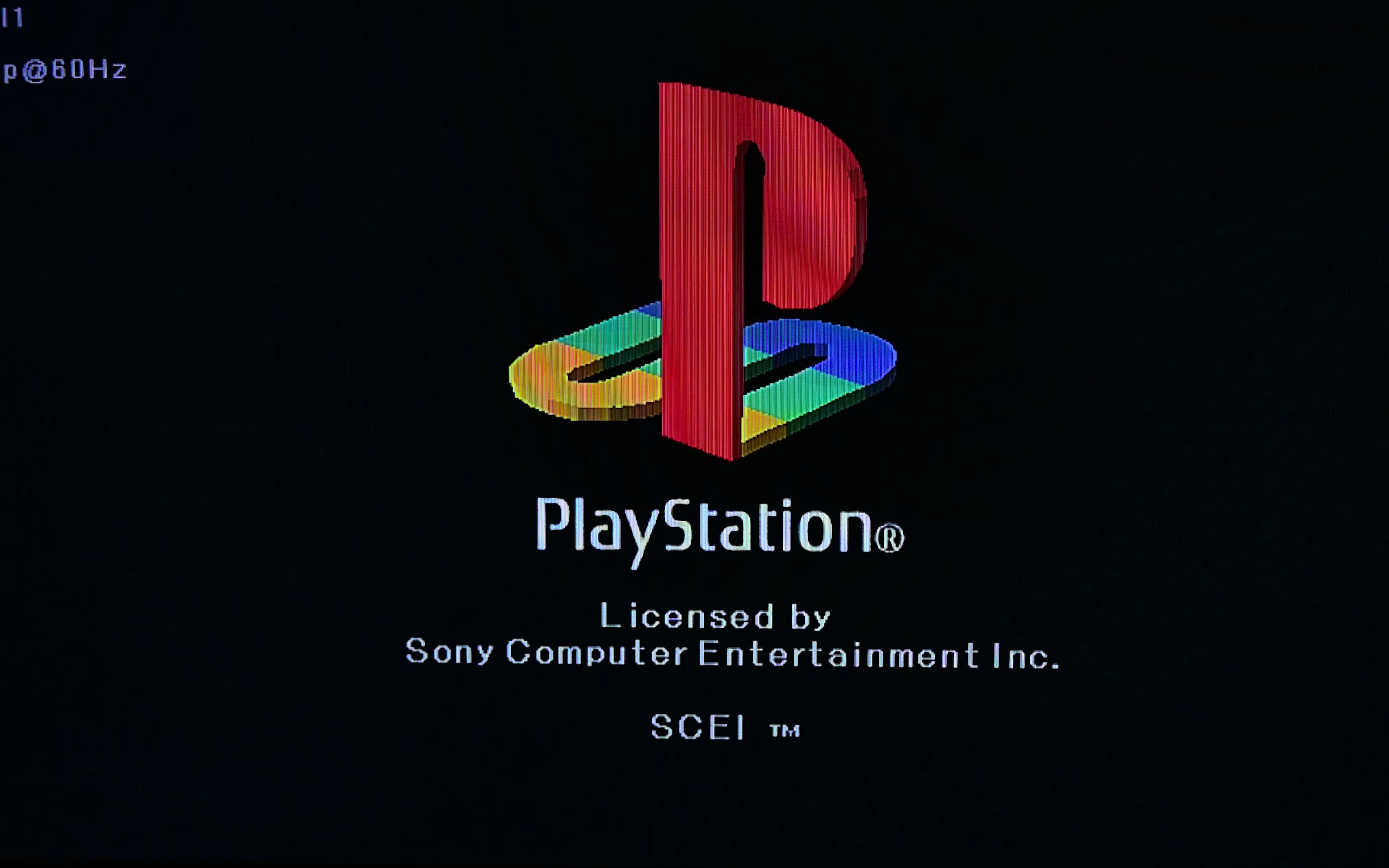 使用12年前的PS3启动21年前的PS1游戏