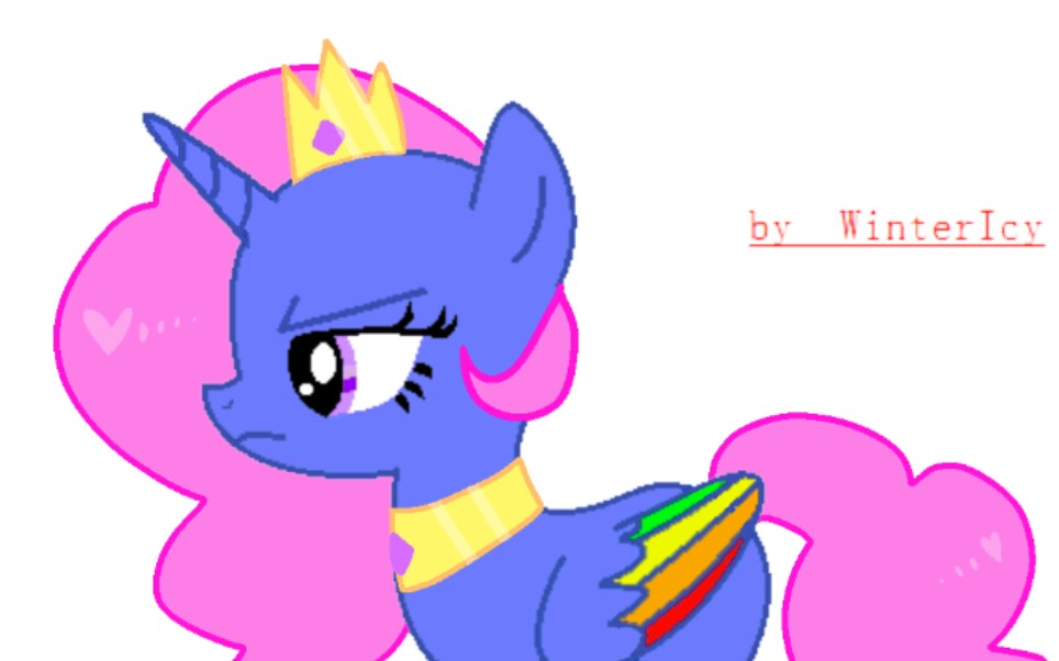 【小马宝莉'画画】用自己的模板画画。