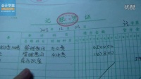 会计手工帐学习视频_会计做账实操_多栏式明细账登记
