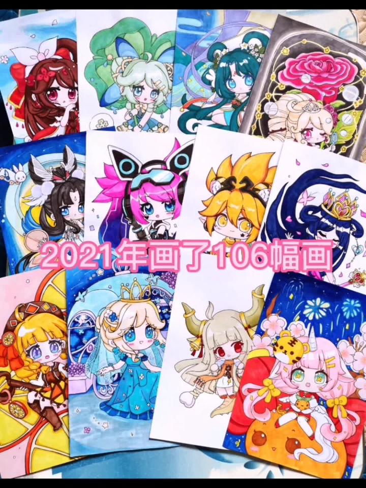 #新年要出色 #迷你世界同人 #迷你世界简笔画 #迷你世界 #叶罗丽精灵...