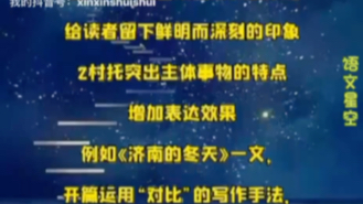 对比写作手法的表达效果