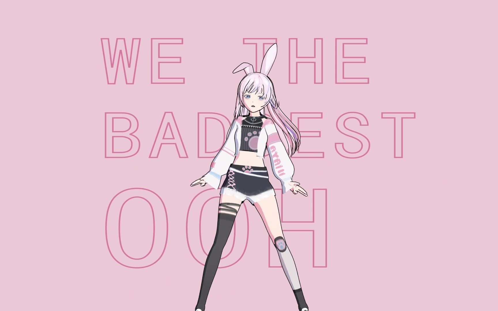 【MMD/oc/Vroid模型测试】The Baddest