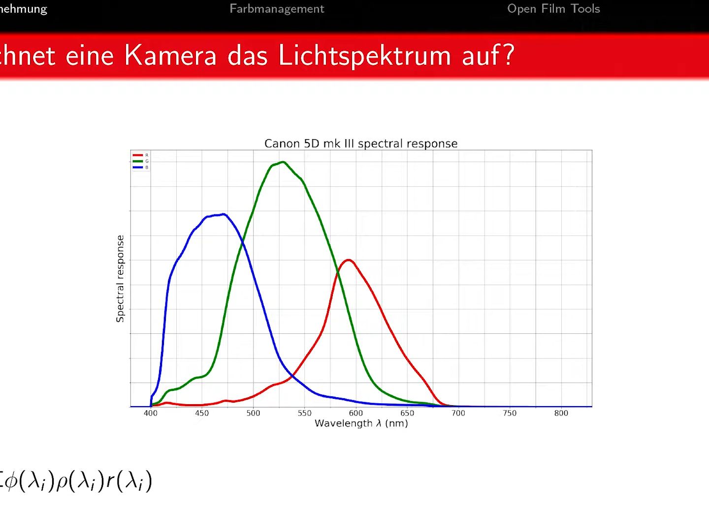 Tech Talks Stuttgart ACES Open Film Tools