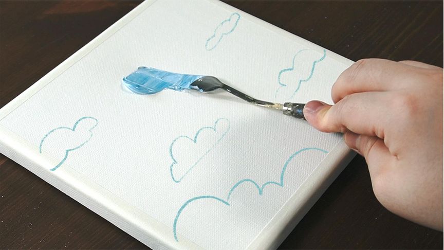 丙烯手绘汽车会飞起来?这画得也太有创意了!