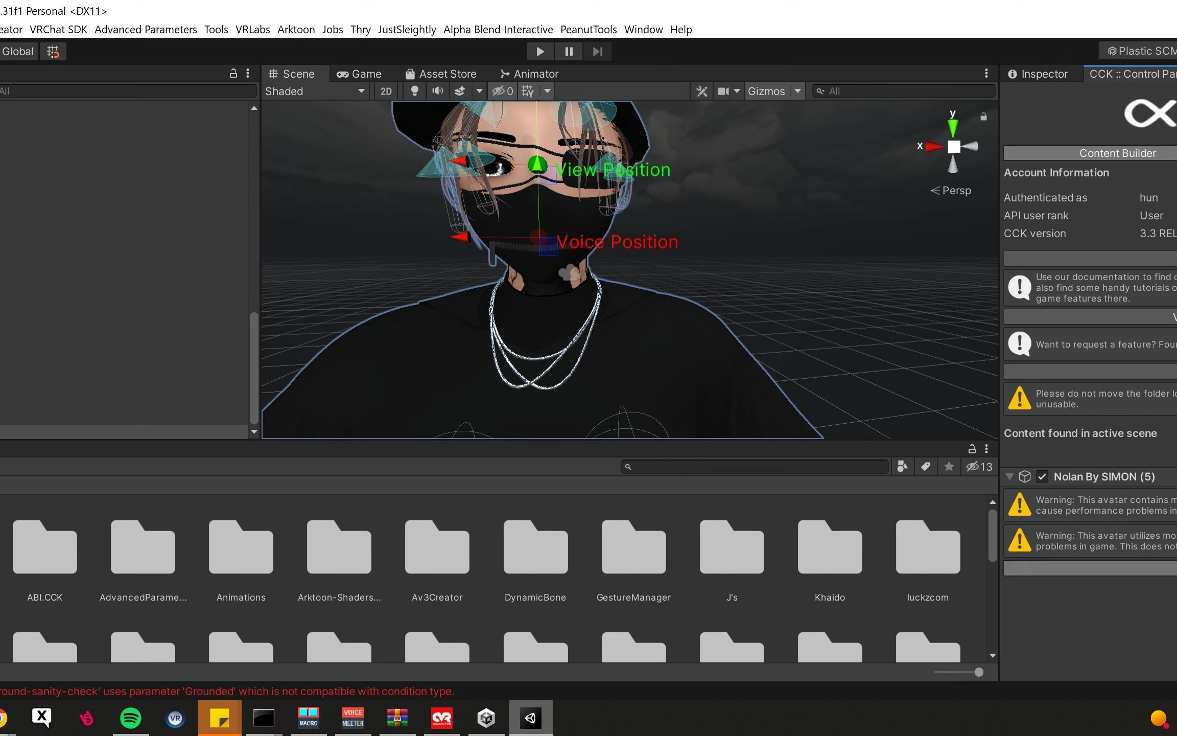 [放弃VRchat]只需一键就可以将VRchat模型转换成ChilloutVR模型