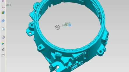 高精密光学镜头模具,全周有倒扣,如何脱模?