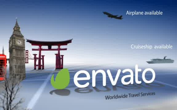 ...的旅游公司片头旅行社片头模板特效的公司企业品牌商品店铺标志...