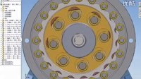 solidworks建模摆线针轮减速器motion碰撞运动分析