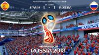 FIFA2018俄罗斯世界杯: 西班牙4: 5俄罗斯1/8决赛! 加时赛点球大战!