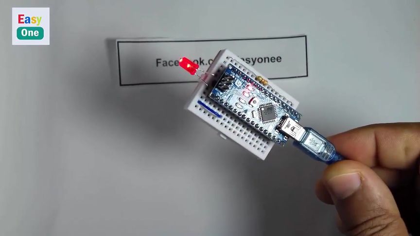 用Arduino Nano教程制作闪烁LED