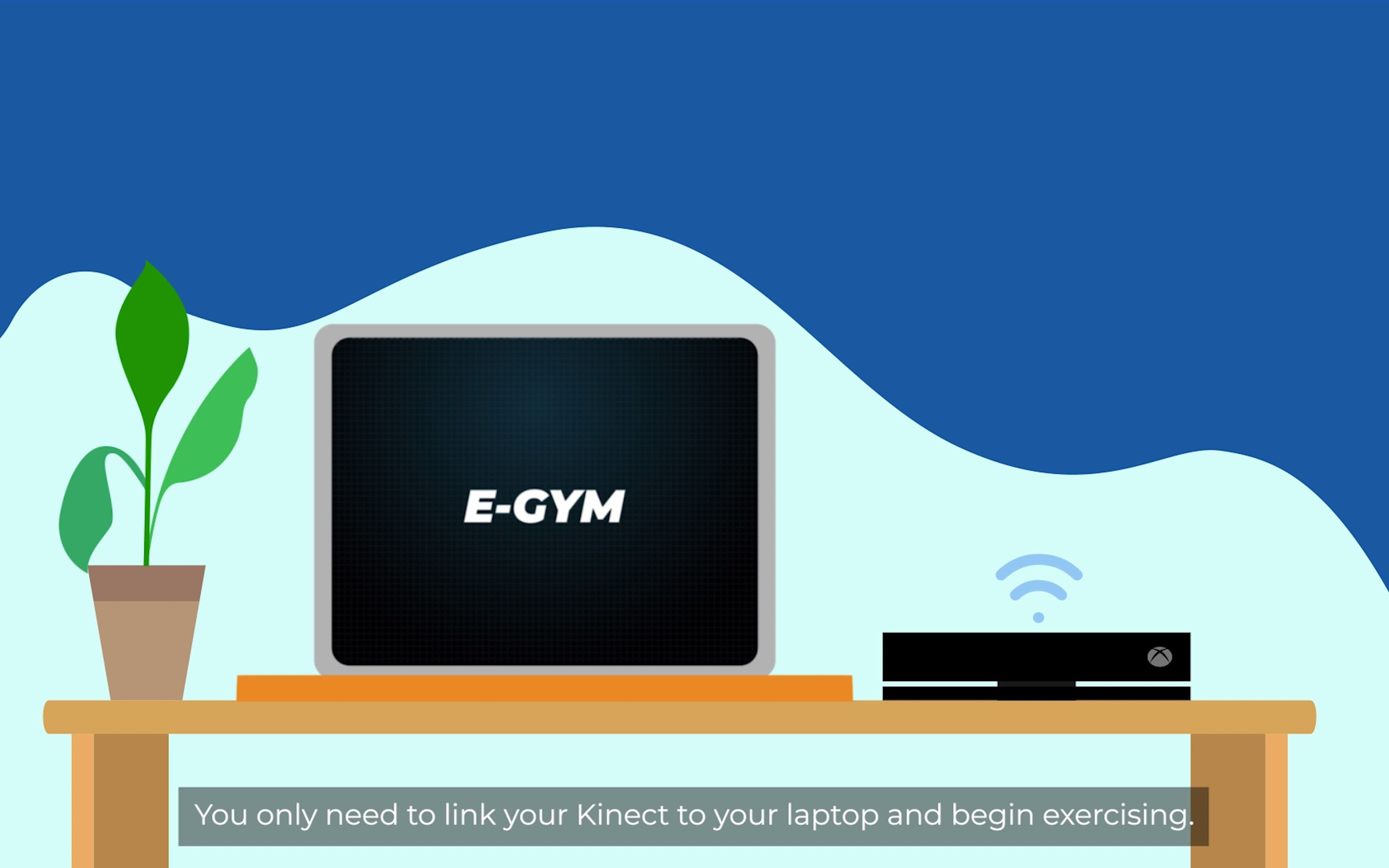 【mg动画】E-GYM(运动程序 Unity+Kinect)推广视频
