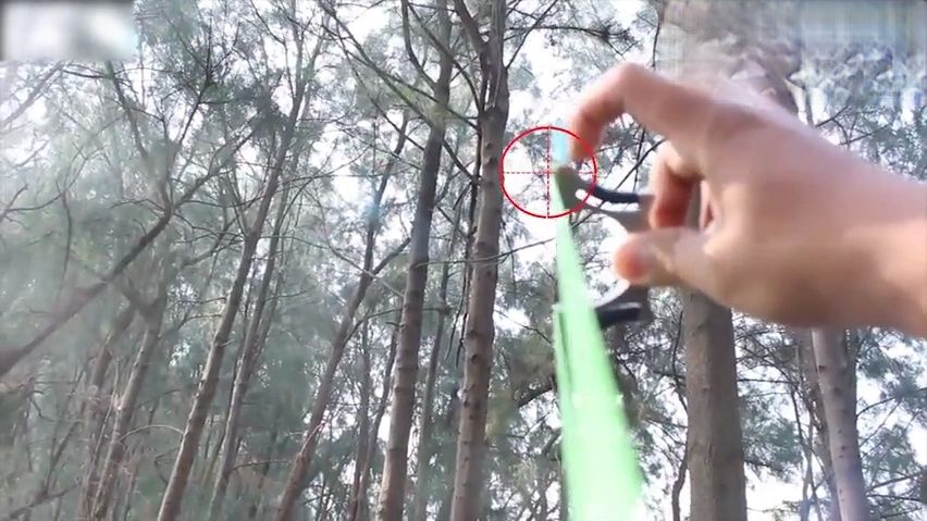 新手弹弓瞄准教学视频，教你三招打准。