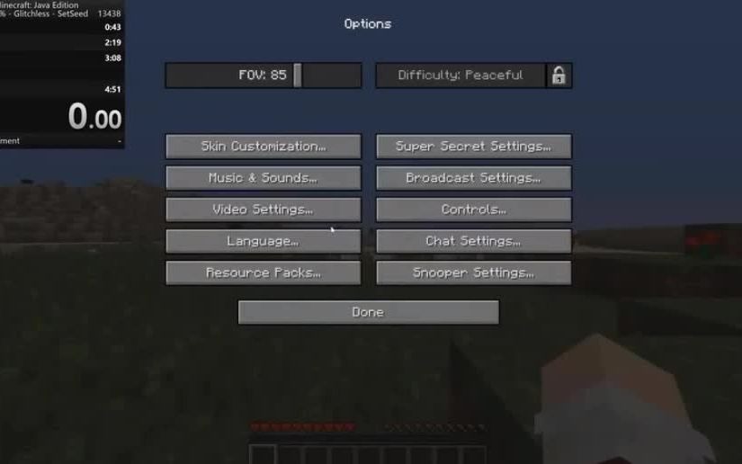 我的世界速通,世界纪录!