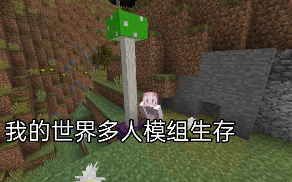 【我的世界多人模组生存第一期】救命!前期这些怪根本打不死啊!_我的...