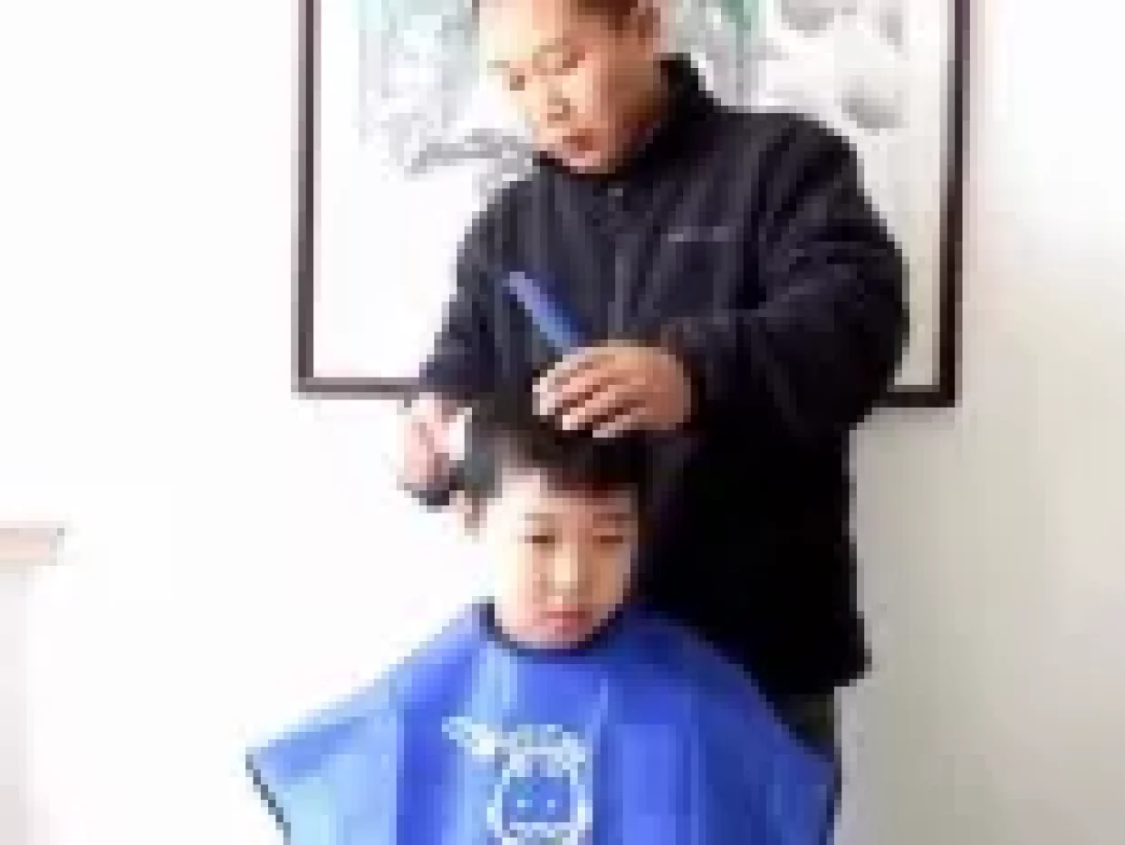 儿童简易理发教程