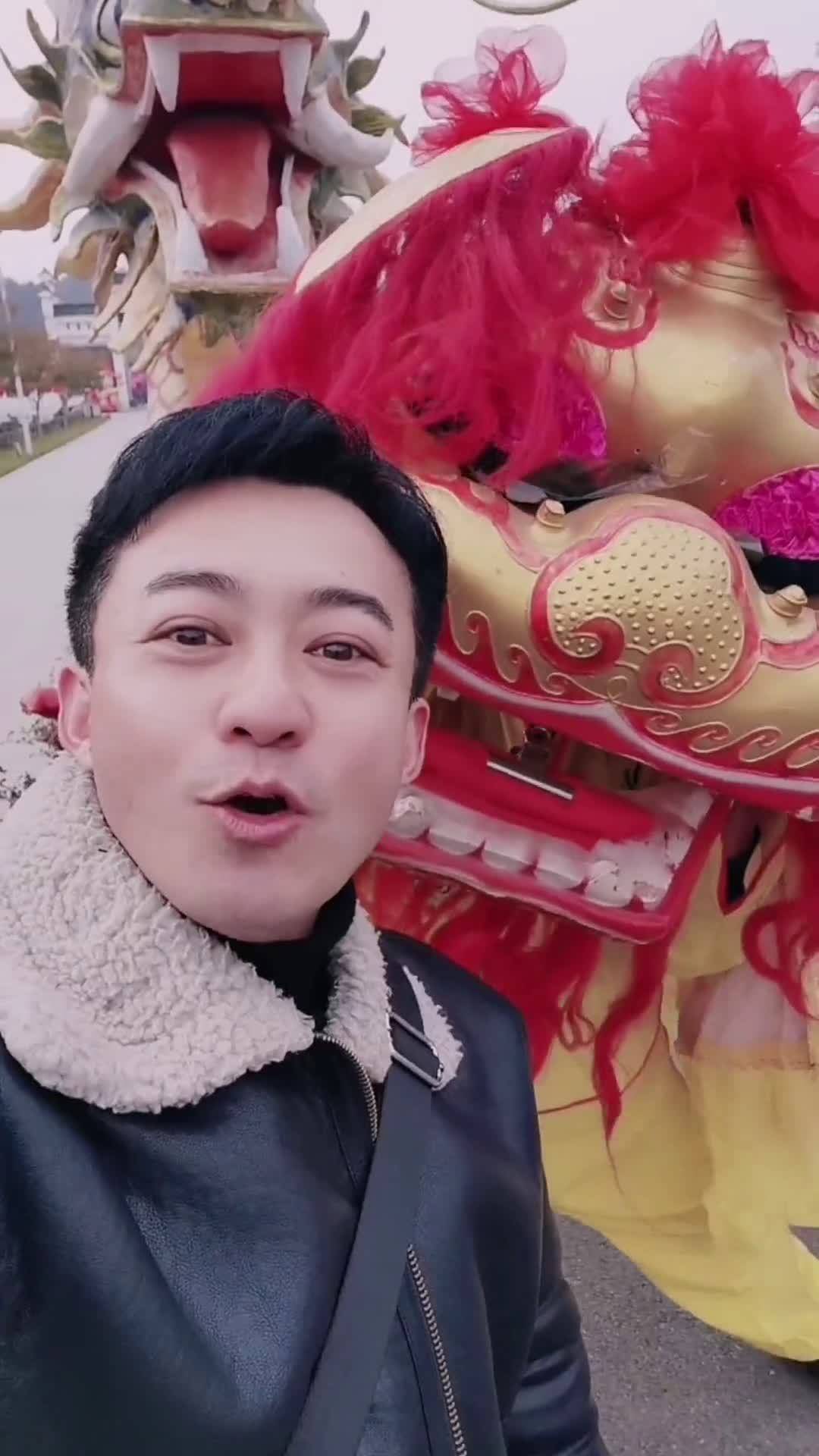 我为家乡代言民俗文化虎虎生威冠福气传统文化0713阿甘满满的年味