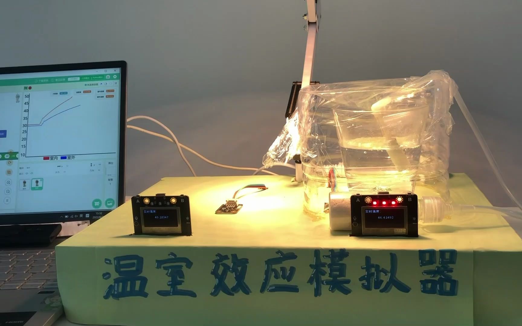 温室效应模拟器