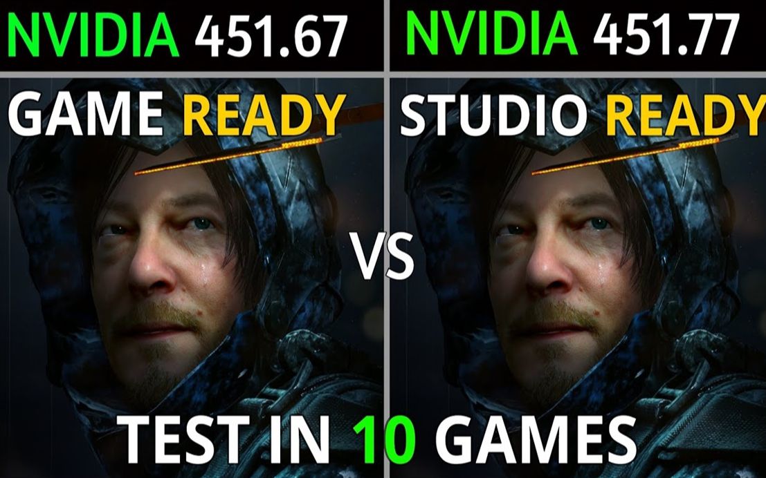 ....67 vs 451.77 显卡驱动对比(1080P分辨率,共10款游戏)GTX 1660Ti + ...