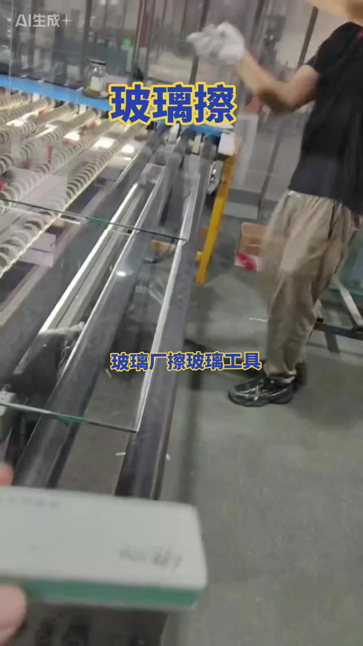 玻璃加工厂擦玻璃小工具,擦玻璃脏污,锡线,擦钢化白雾,擦打孔水印#...